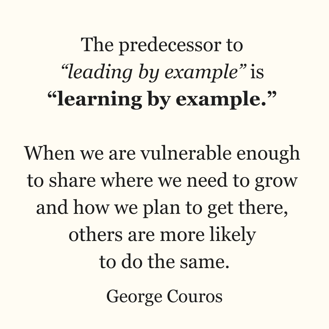 Learning by Example: How Vulnerable Leadership Creates Space for Growth ...